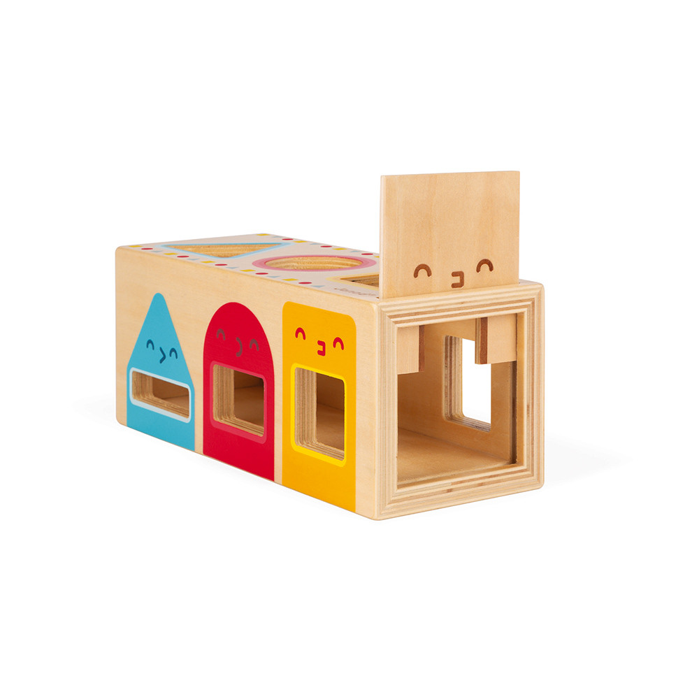 Geometric Shapes Box (wood)