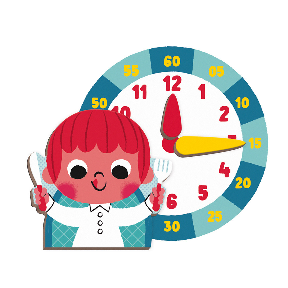 Learn To Tell the Time Magneti'Book