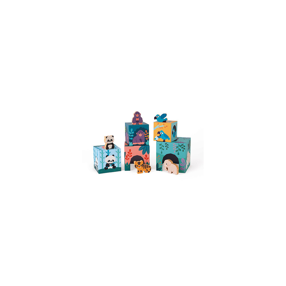 PYRAMID AND ANIMALS FIGURINES - WWF COLLABORATION