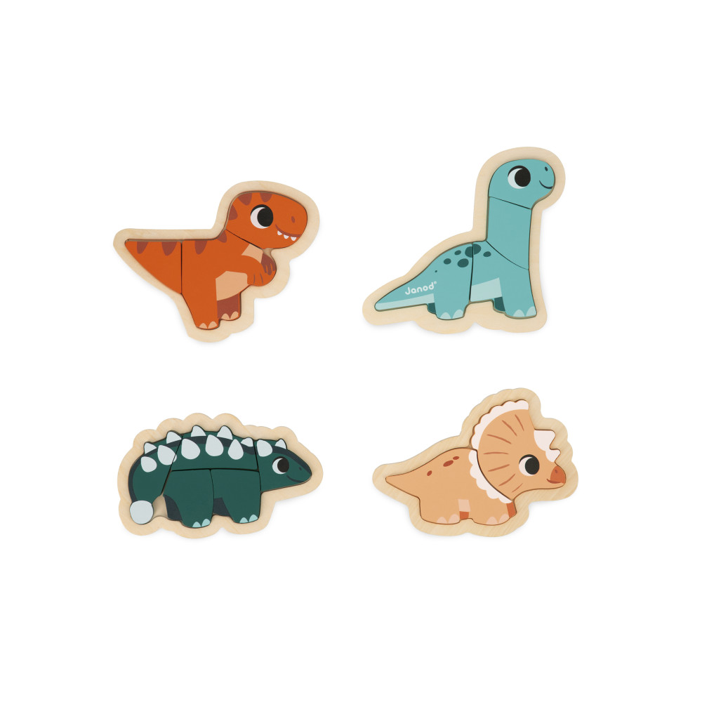 Dino 4 progressive puzzles