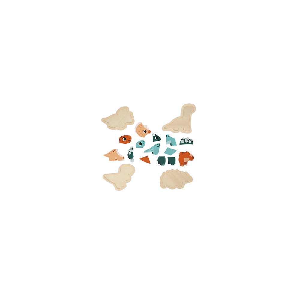 Dino 4 progressive puzzles