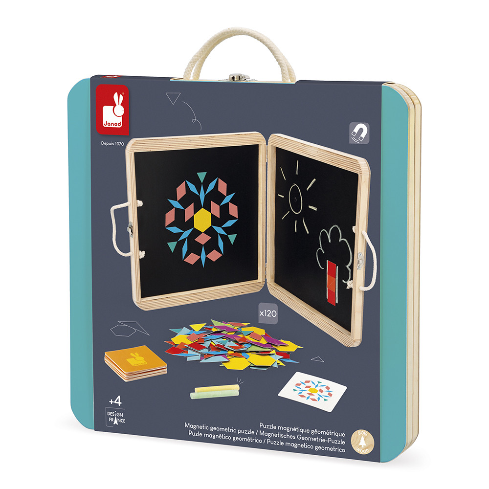 MAGNETIC GEOMETRIC PUZZLE