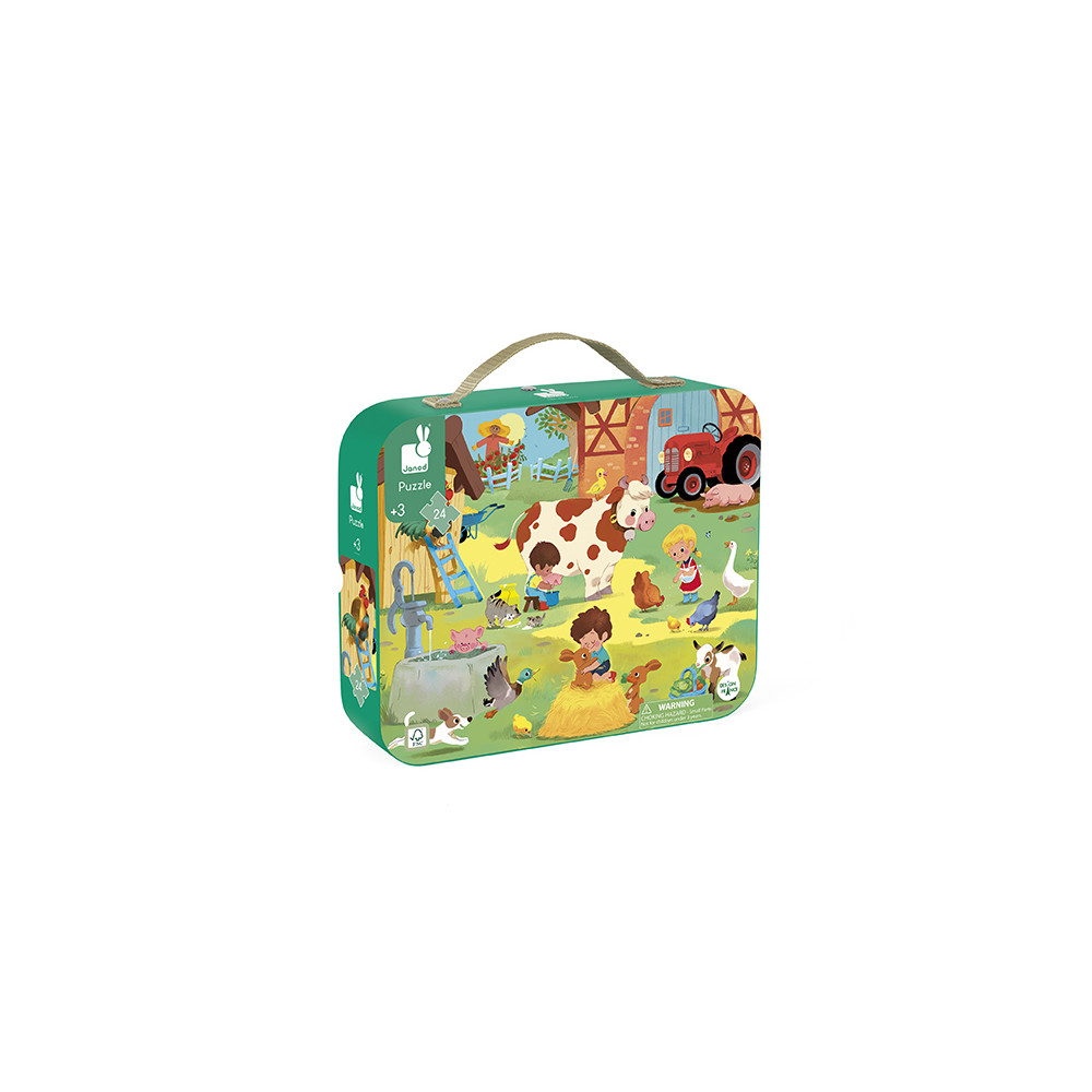 PUZZLE A DAY AT THE FARM - 24 PIECES