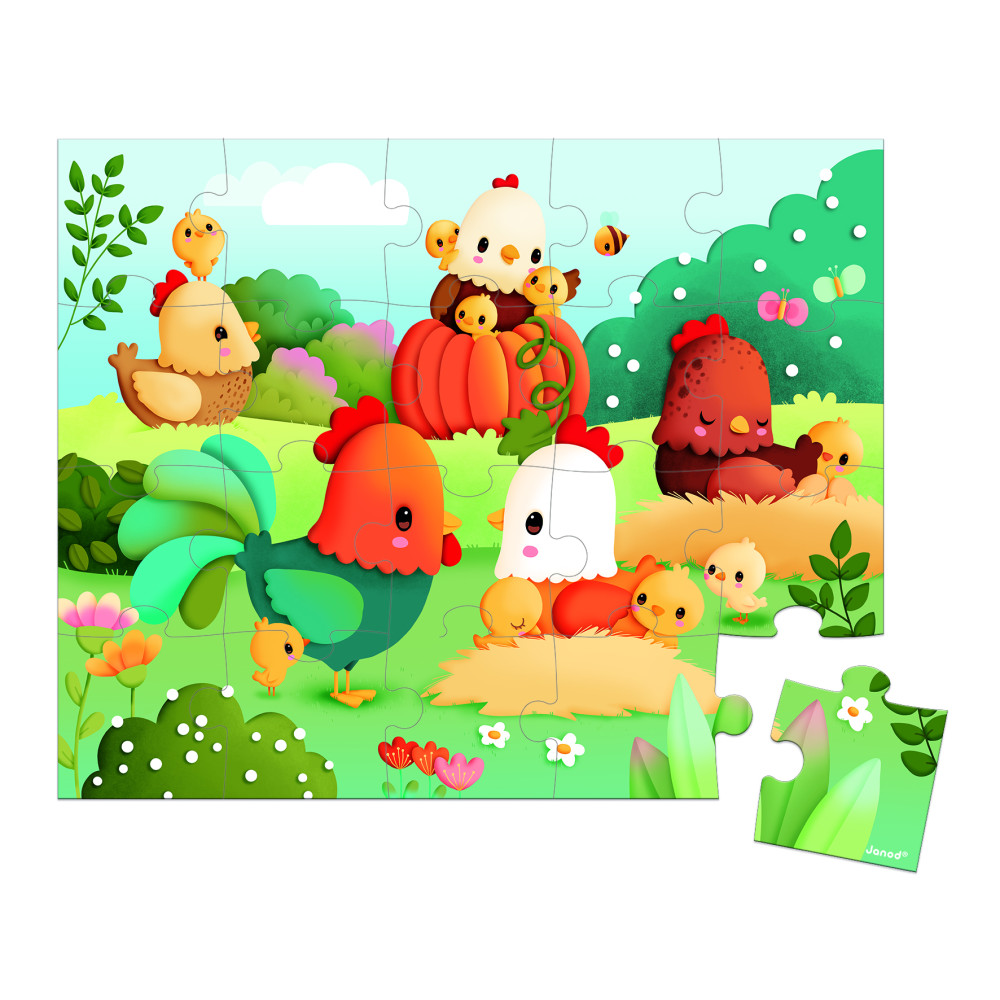 Welcome to the Farm Suitcase Puzzle
