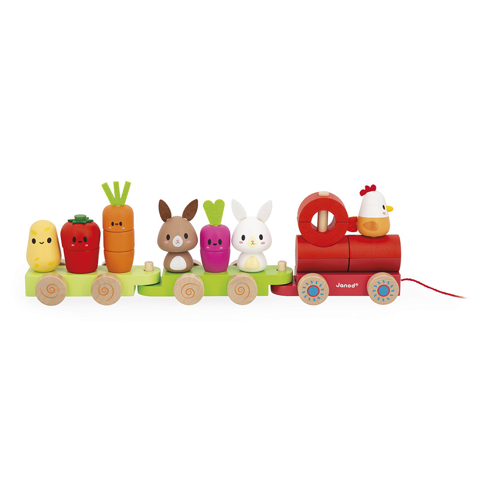 Farm Pull-along Stacker Train