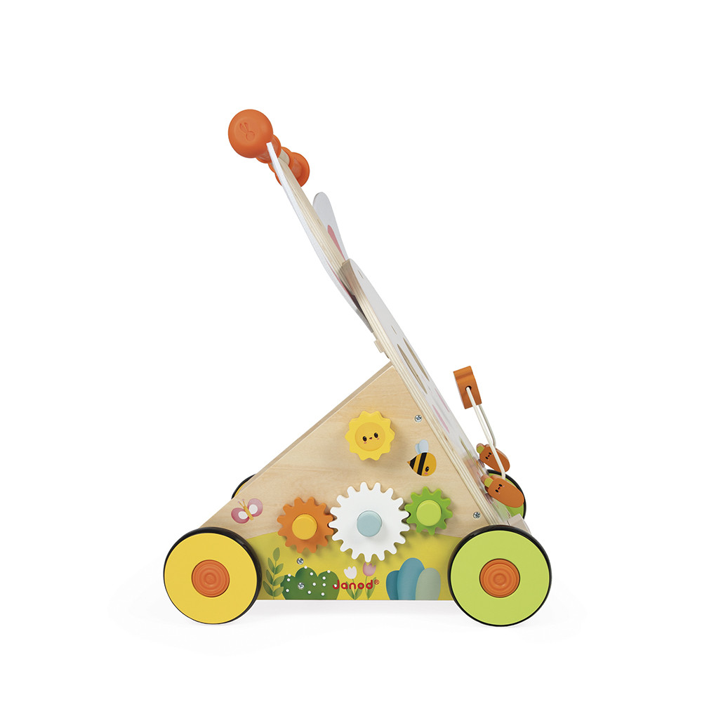 Wooden Rabbit Multi-Activity Baby Walker
