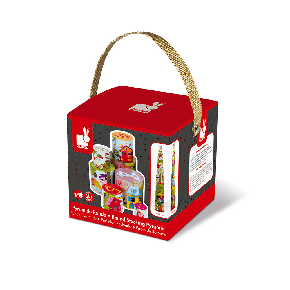 Magic Tree Round Stacking Pyramid