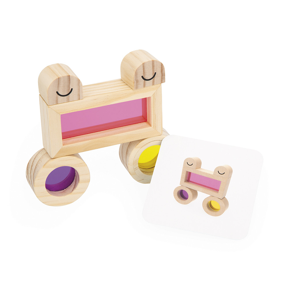 Sensory Translucent Stacking Blocks